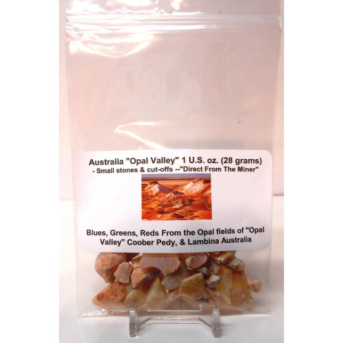 Opale australienne de premier choix de Rockhound - Mineur de 28 g, provenant directement de la ...