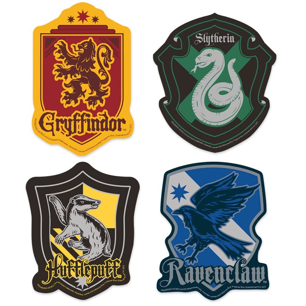 Paper House Productions Harry Potter Houses of Hogwarts Crests Die-Cut ...