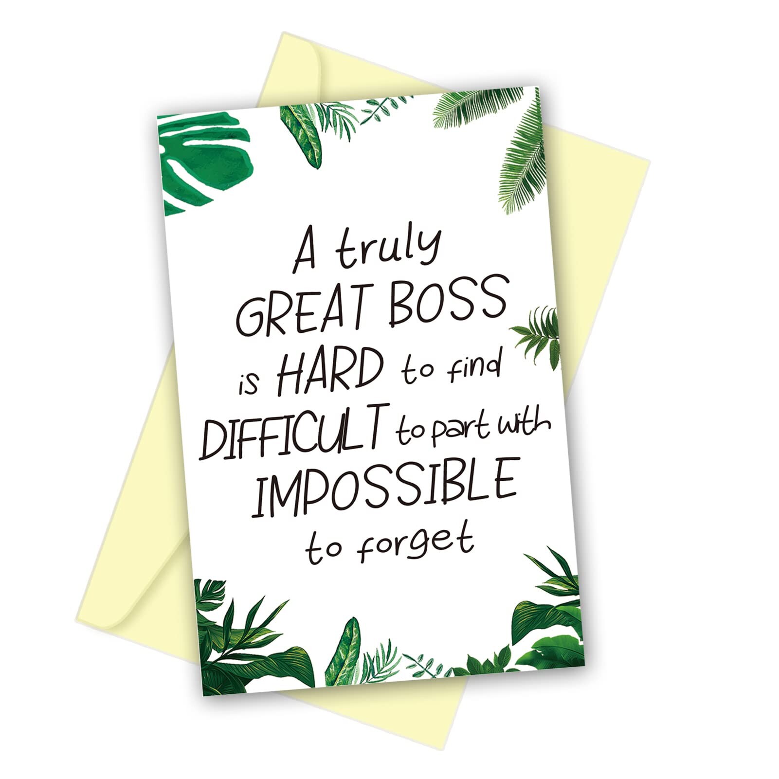 Lustige Abschiedskarte zum Abschied vom Chef, Abschiedskarte zum ...