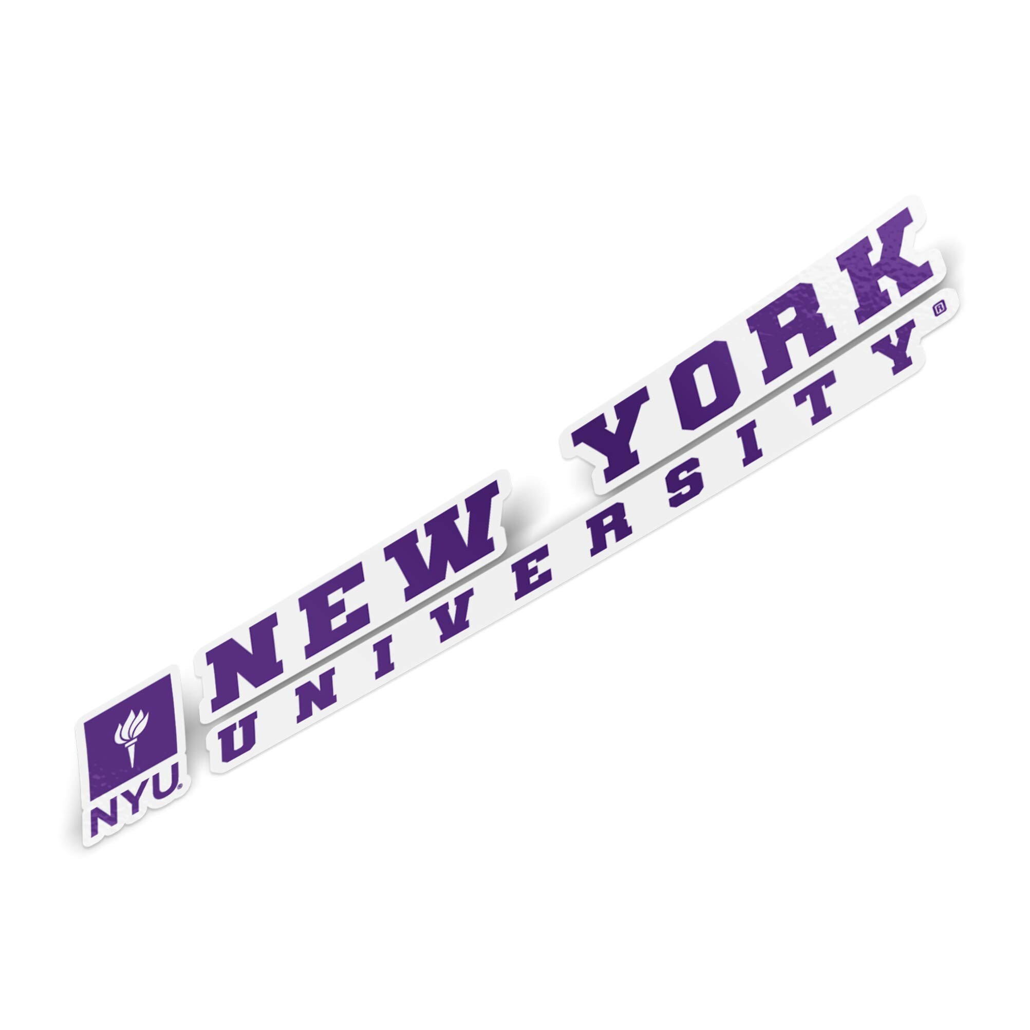 Desert Cactus New York University NYU Violets Name Logo Vinyl Decal ...