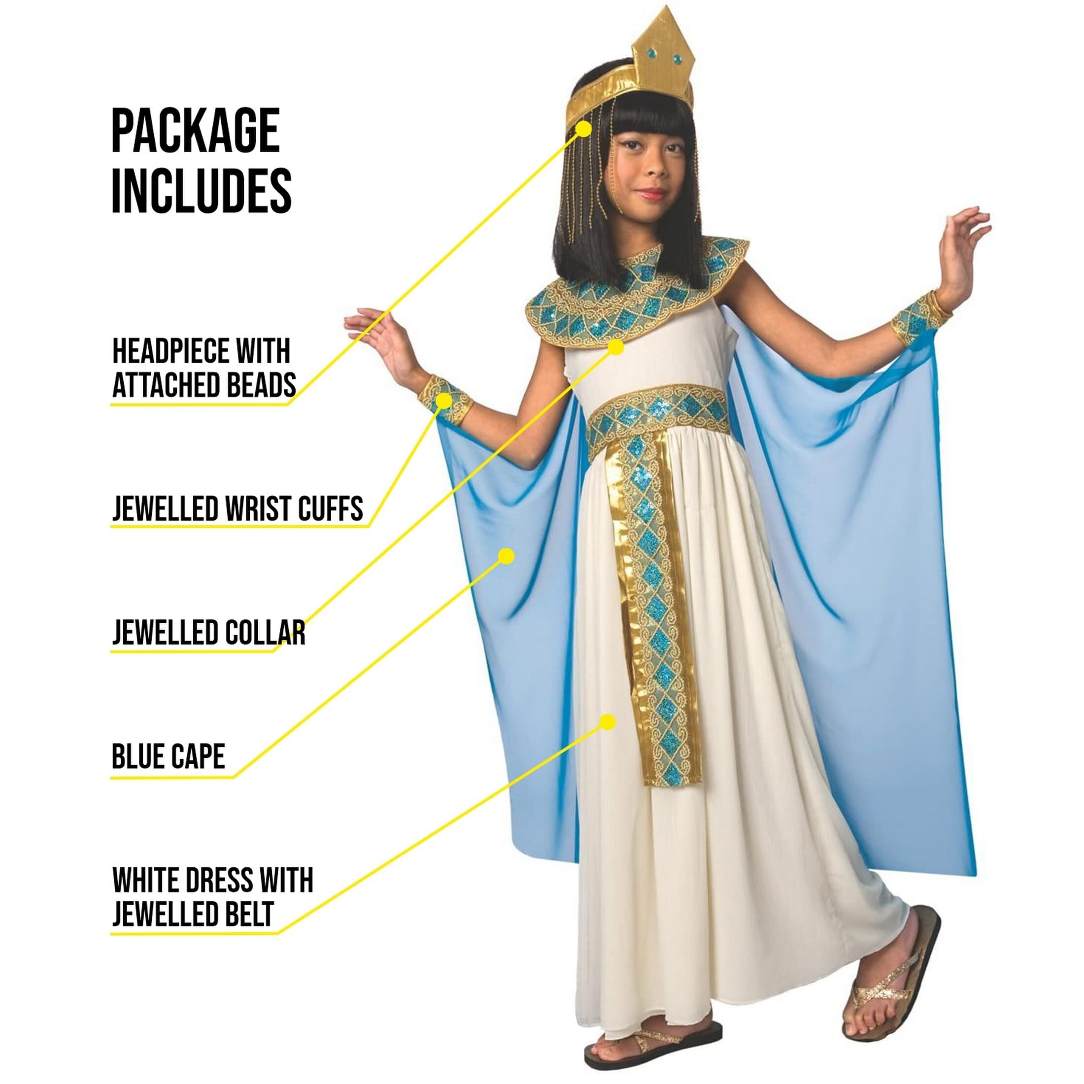Morph Kids Cleopatra Costume Girls Cleopatra Costume Kids Kids ...