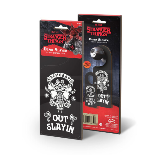 Oryginalny znak Freda Stranger Things Do Not Disturb, dwustronny ...