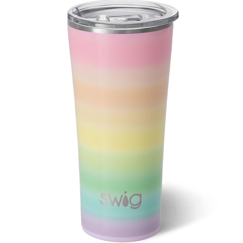 Gobelet isotherme de voyage Swig Life 22 oz avec couvercle et porte-gobelet, tasse caf de voyage ...