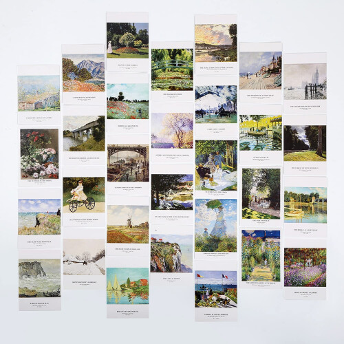 Claude Monet Art Postcards Famous Painting Modern Artwork Post Cards ...