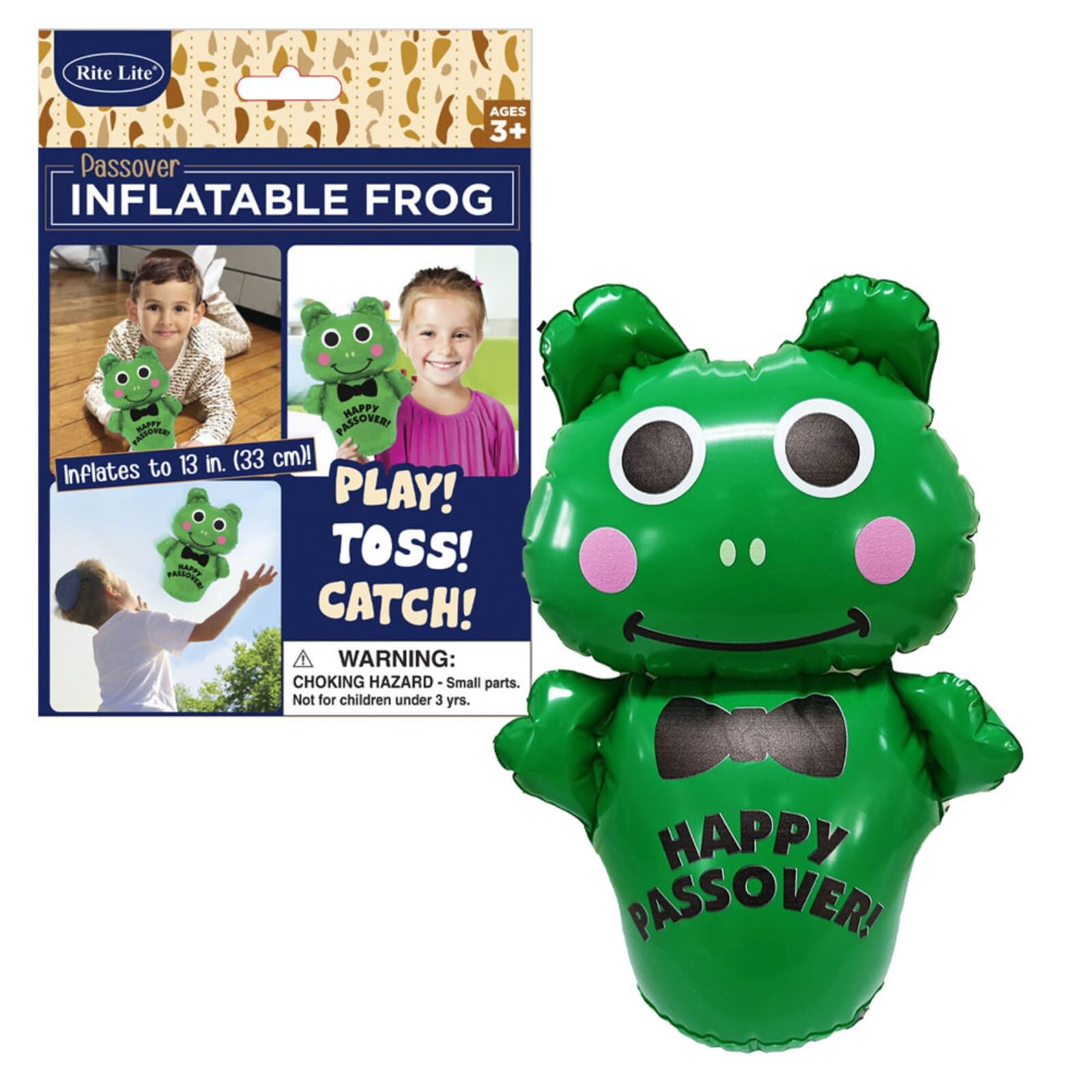 Rite Lite Inflatable Hoppy Frog For Passover Passover Gifts Passover