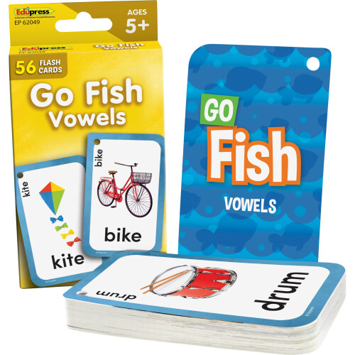 Cartes flash des voyelles de GO FISH on OnBuy
