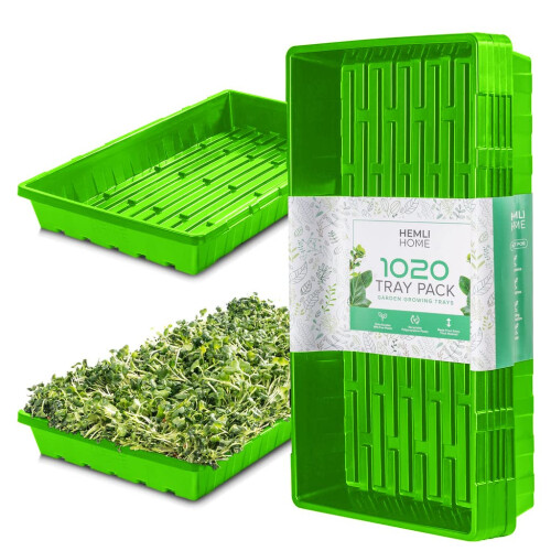 1020 Zaaibakken Plantenbak Microgreens Kweekbakken Plastic Zaaibakken ...