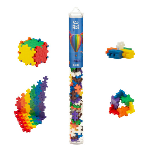 Plus Plus 70 Piece Interlocking Building Blocks for Kids Open Ended ...