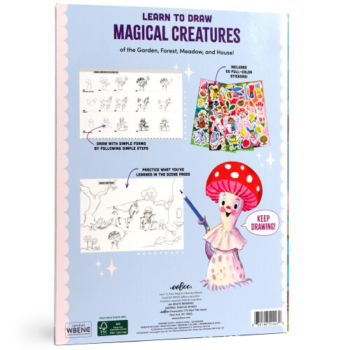 eeBoo: Learn to Draw - Magical Creatures - Drawing Guidebook 50 ...
