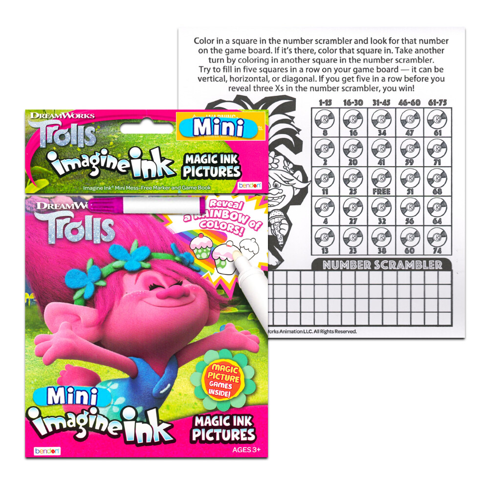 Coffret de coloriage et d'activit s Trolls - Livre de coloriage Trolls ...