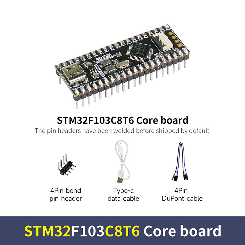 (STM32F103C8T6) STM32F103RCT6 STM32F103C8T6 Board ARM Development Board Smallest System Core ...