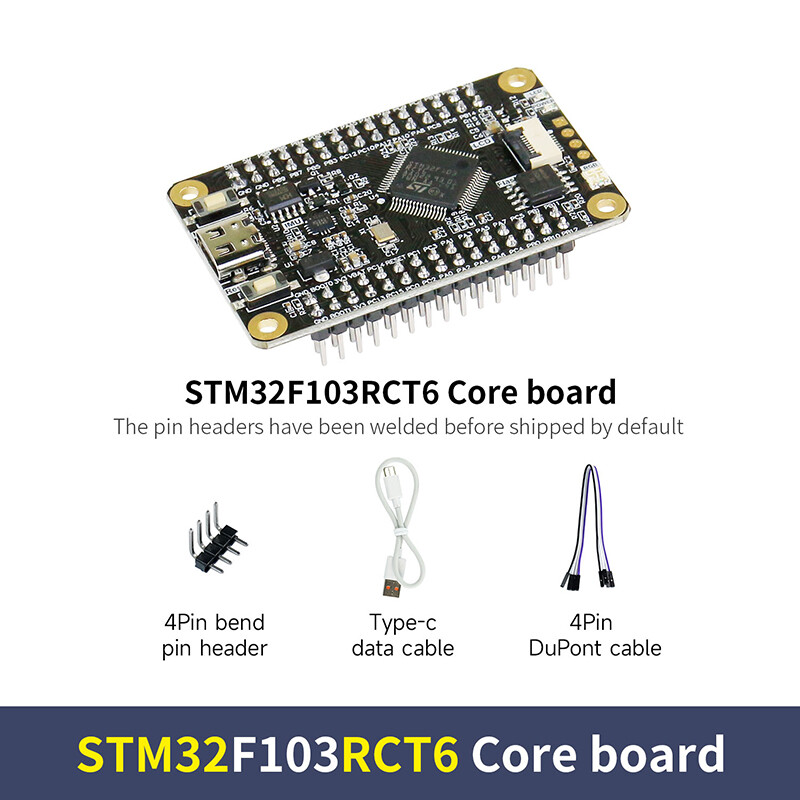 (STM32F103RCT6) STM32F103RCT6 STM32F103C8T6 Board ARM Development Board Smallest System Core ...