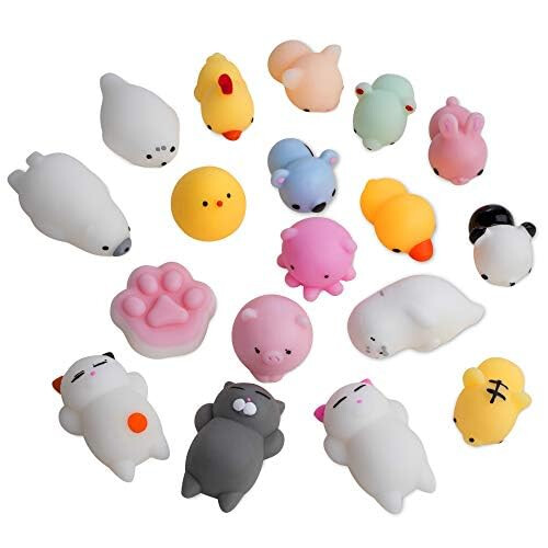Mochi Squishy Toy Squishies Kawaii Animal Cute Desk Accessories Squishy ...