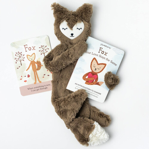 Slumberkins Fox Snuggler, Affirmation Card & Storybook Set | Supports ...