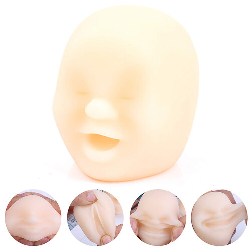 Funny Human Face Emotion Balls Scented Fidget Toys Stress Relief ...