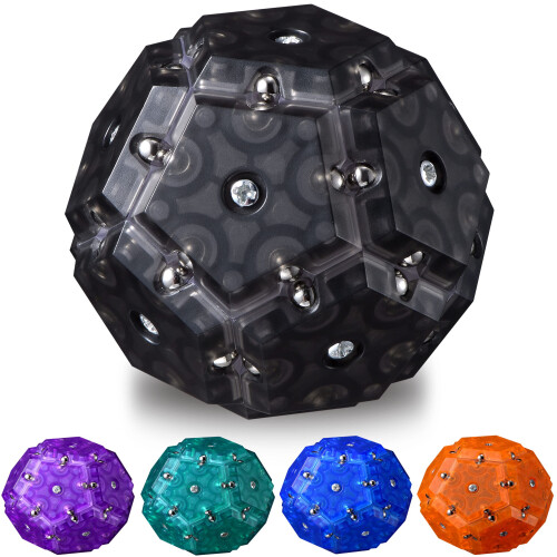 YowellGo Magnetic Fidget Sphere 12 PCS Magnet Fidget Toys Tiles Soccer ...
