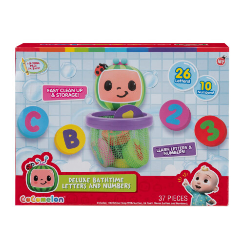 CoComelon Deluxe Bathtime Letters and Numbers - Letters and Numbers ...