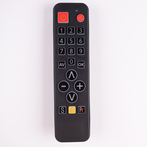 (HR-21T) Learning Remote Controler for TV STB DVD DVB HIFI 21 Keys Big ...