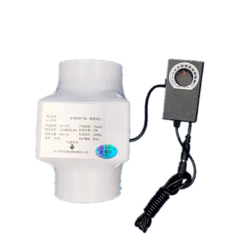 3 Inch Extractor Fan Low Noise Duct Hydroponic Air Blower Exhaust Fans ...