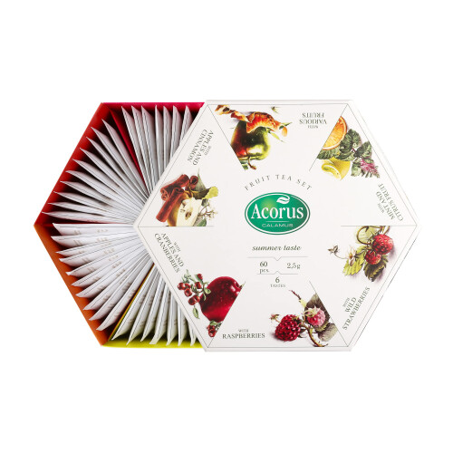 ACORUS | Summer Taste - Fruit Tea Set of 6 Different Flavoured Teas ...