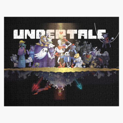 (Undertale Characters Wallpaper=328) Jigsaw Puzzle Wooden 300-Piece for ...