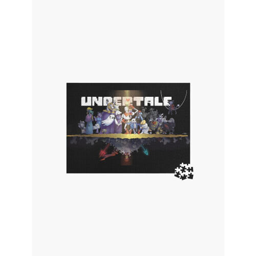 (Undertale Characters Wallpaper=328) Jigsaw Puzzle Wooden 300-Piece for ...