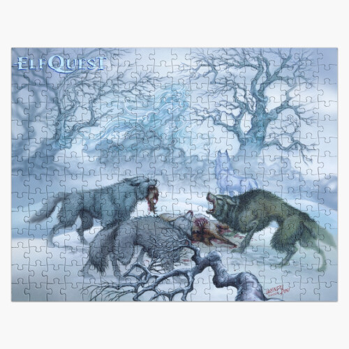 (ElfQuest Wolf Mother Timmain=454) Jigsaw Puzzle Wooden 300-Piece for ...