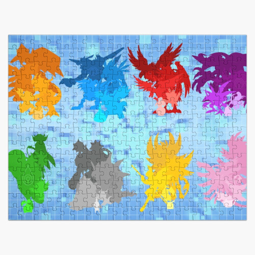 (Minimalist Digimon=2255) Jigsaw Puzzle Wooden 300-Piece for Adults ...