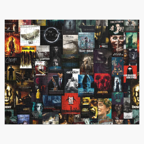 (Horror Movie Posters 2000s - 2010s=3273) Jigsaw Puzzle Wooden 300 ...