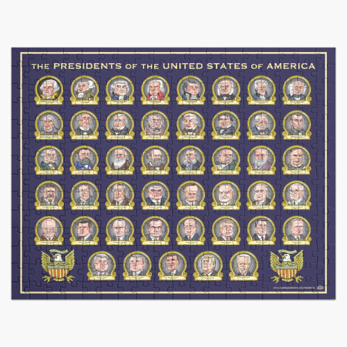 (Presidents of the United States of America (Design Two)=3748) Jigsaw ...