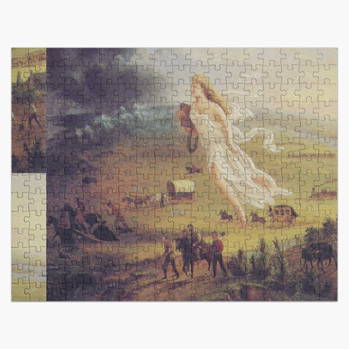 (American Progress...Manifest Destiny...1872=10259) Jigsaw Puzzle ...