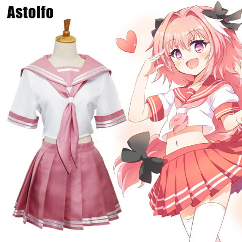 Fategrand Order Astolfo Cosplay Costume Halloween Uniform Party Outfits ...