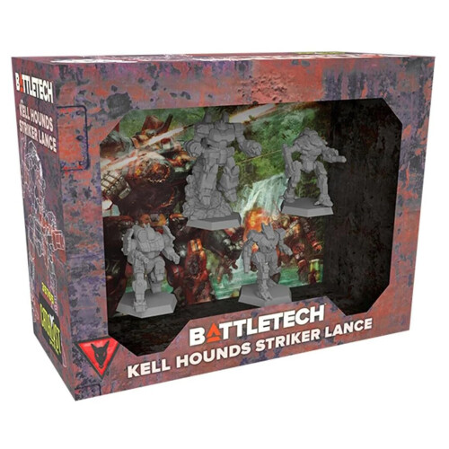 Catalyst Game Labs - BattleTech Kell Hounds Striker Lance - Miniature Game - English Version on ...