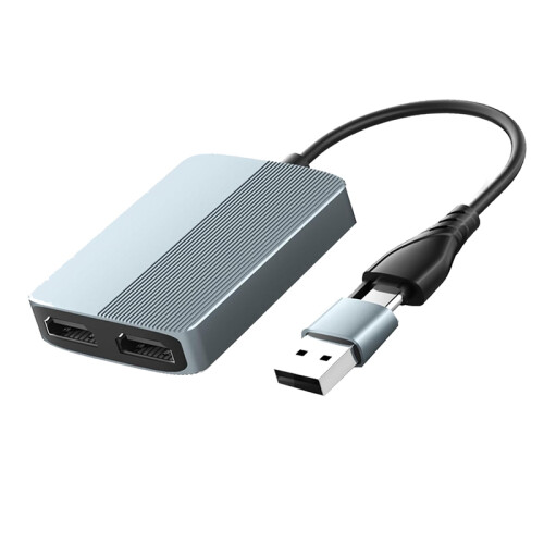 USB 3.0 to Dual -Compatible Adapter for 2 Monitor,1080p Monitor Adapter ...