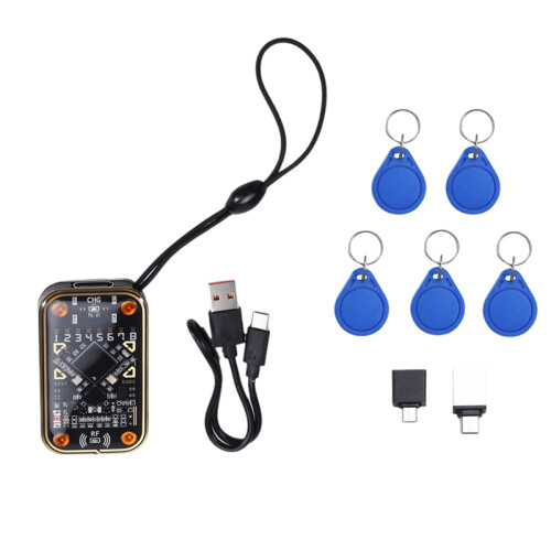 RFID Smart Chip Reader Kit Smartcard Emulator EM125Khz IC 13.56Mhz ...