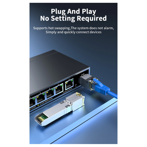 10G SFP+ Module 10GbE Copper SFP Modules Optical Port Turn to RJ45 ...