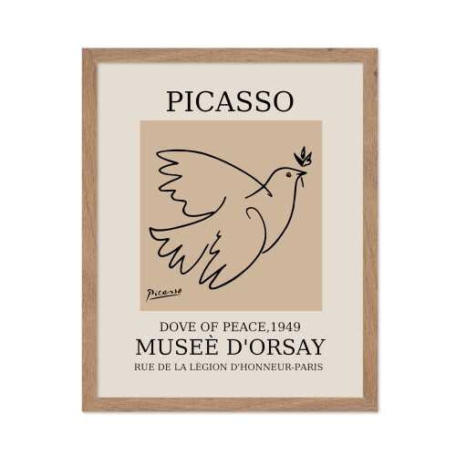 Poster Master Vintage Picasso Poster - Impression minimaliste r tro ...