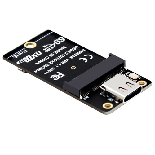 NVME to USB 3.2 Type-C Adapter M2 SSD ASM2364 GEN2 X2 20Gbps Support ...