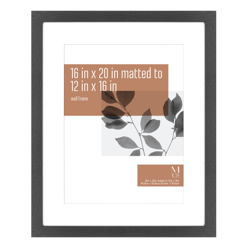 MCS Studio Gallery 16x20 Poster Frame Fotografas 12x16 con estera o ...