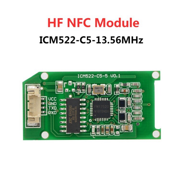 RFID Reader Mini Embedded HF NFC Module RF Antenna Integration 13.56MHz ...