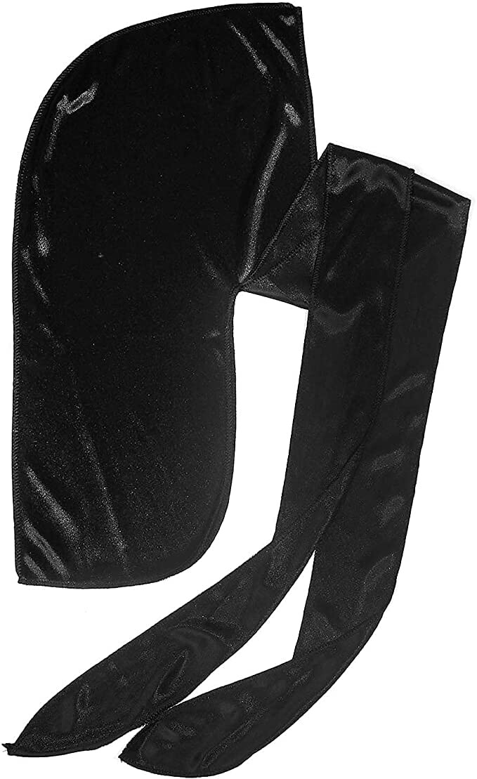 KISS RED Hedvábný Saténový Durag Premium Hladký Silný Durag pro Muže a ...