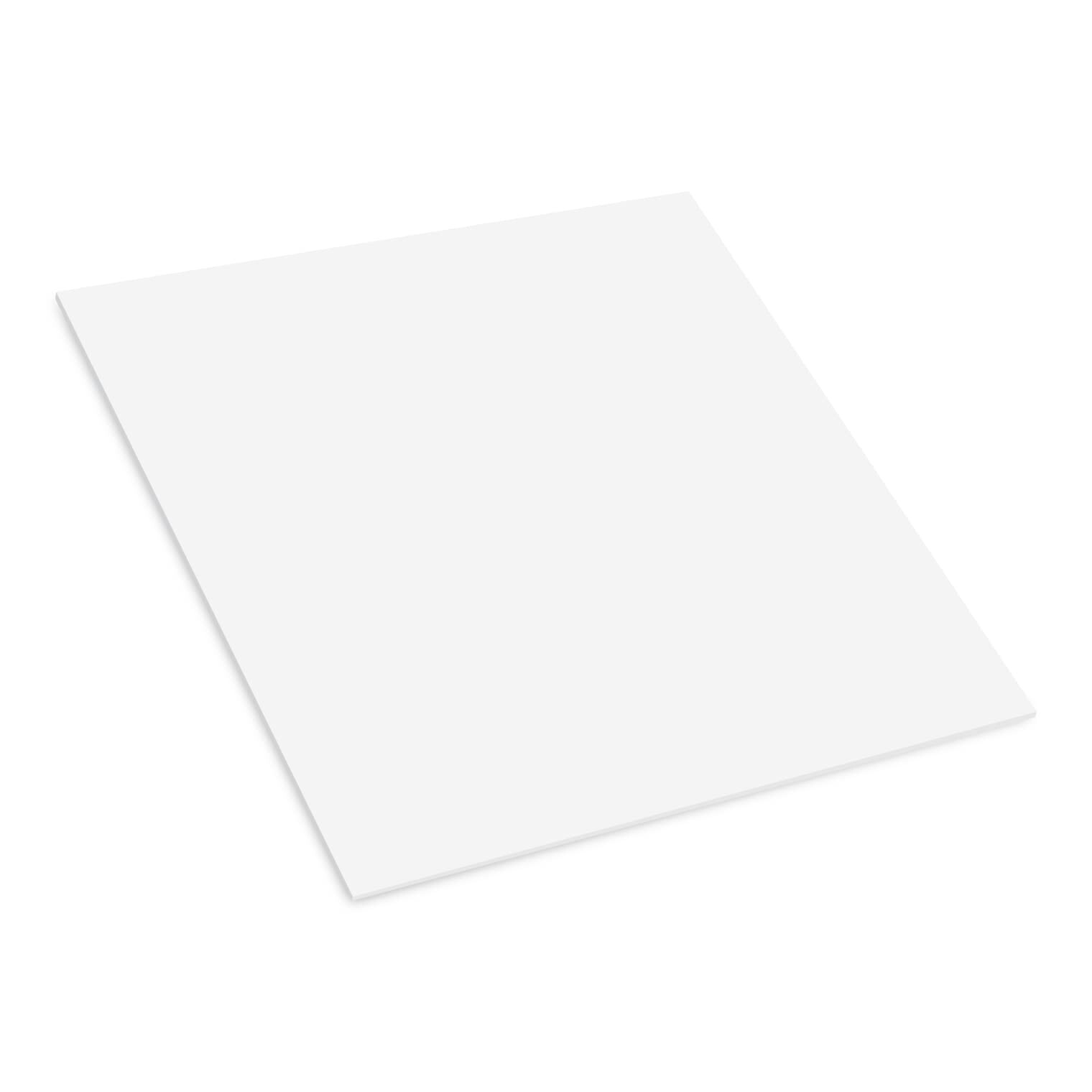 Mega Format Expanded PVC Plastic Sheets - 10 X 10 Rigid White Sheet for ...
