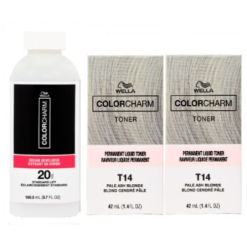 (Wella T14 + T14 + Wella Developer Vol 20) Wella T18 / T14 / T11 / T27 ...