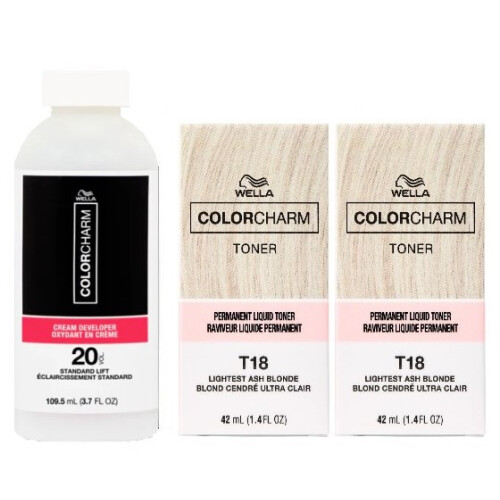 (Wella T18 + T18 + Wella Developer Vol 20) Wella T18 / T14 / T11 / T27 ...