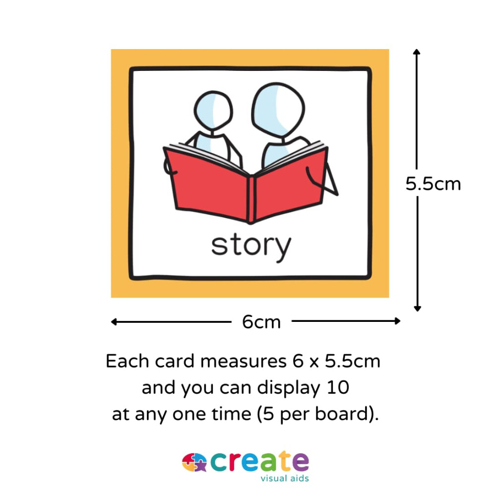 Visual Schedule For Home Visual Wall Planner Daily Routine Chart for ...