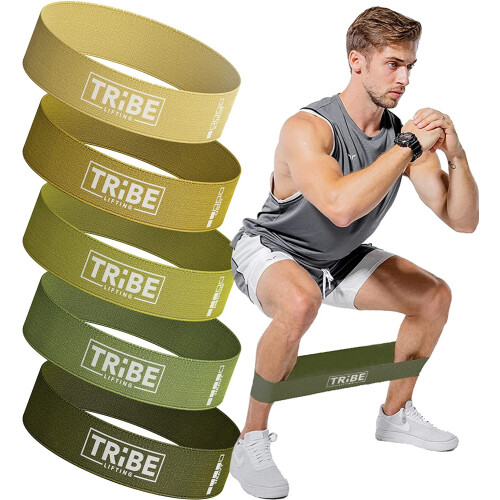 Bandes de r sistance en tissu pour l'entra nement - Bandes pour fessiers pour femmes et hommes ...