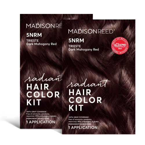 Madison Reed Radiant Hair color Kit Permanent Hair Dye 100 gray ...