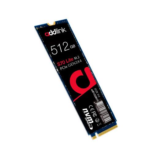 Addlink S70 Lite 512GB Ultra Durability Gaming SSD Maximum Speed 3000 MB/s Internal Solid State ...