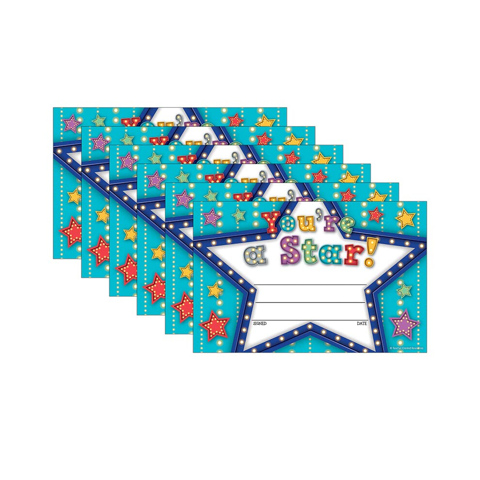 Marquee You're a Star Awards 25 par paquet 6 paquets on OnBuy