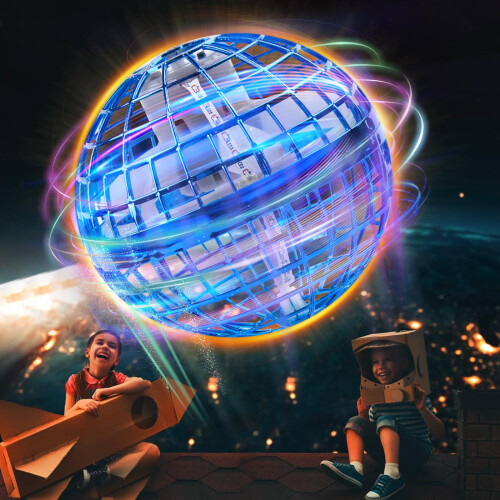 Galaxy Ball Flying Orb Ball: 2024 Upgraded Hover Orbs Cosmic Boomerang ...